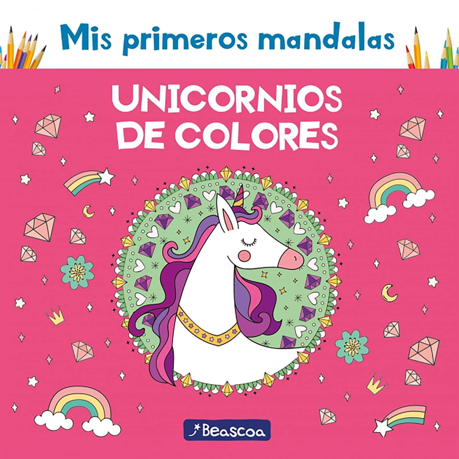 LIBRO Unicornios De Colores | Lider