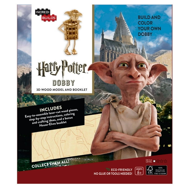 Harry Potter Dobby Libro y Modelo Armable | Lider