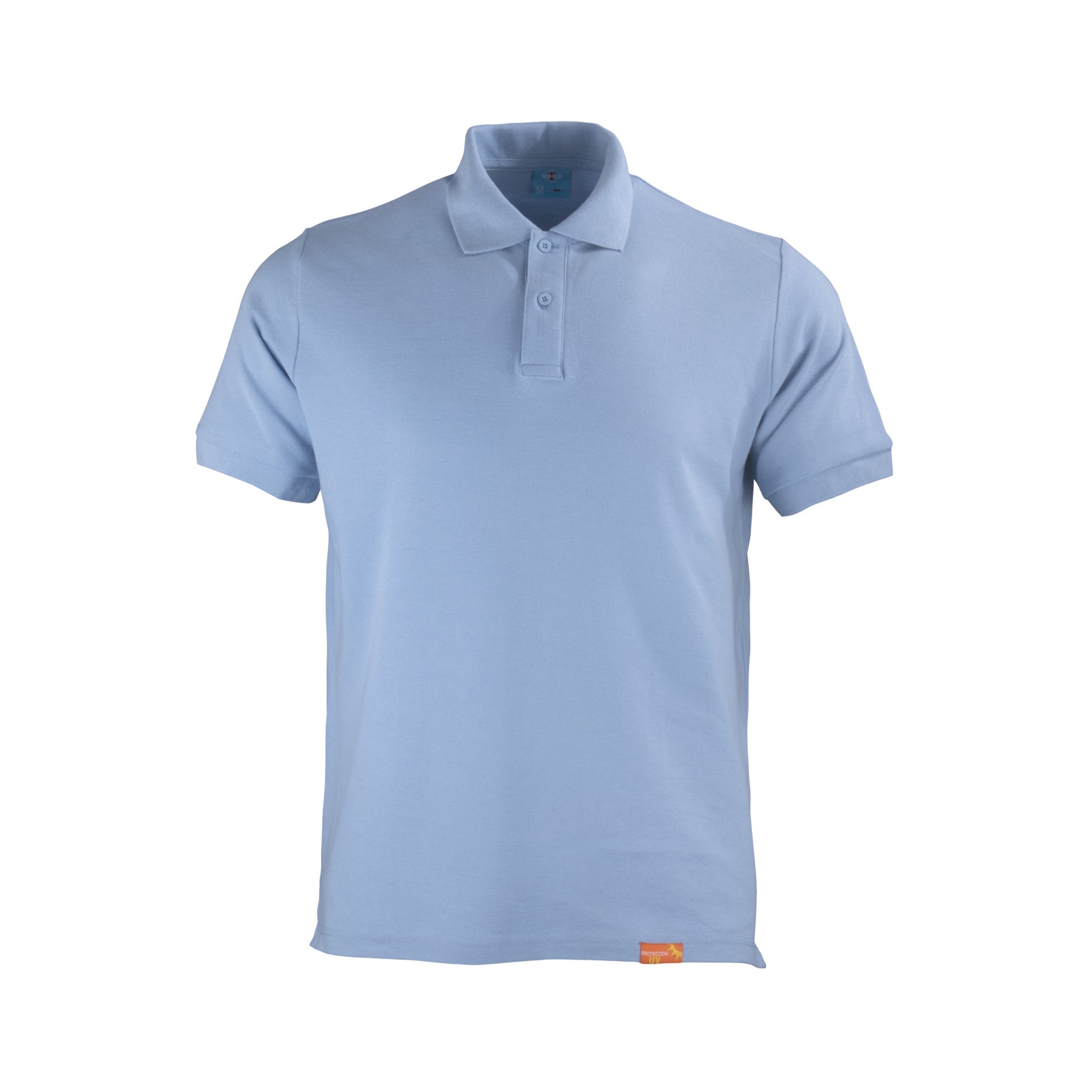 Polera Polo Manga Corta Hombre Premium Celeste Talla L | Lider