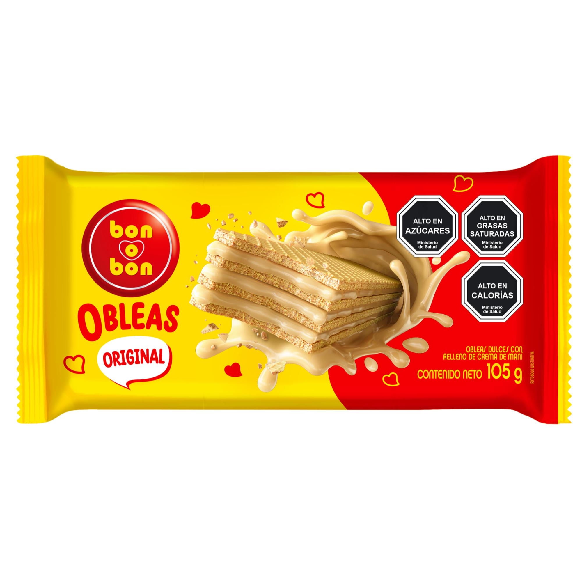 Galleta Oblea Bob, 105 kg | Lider