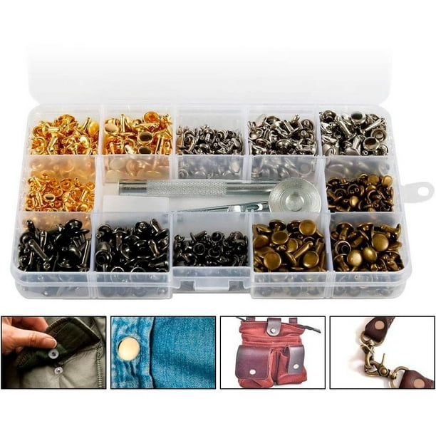 Remaches Broches Metálico De Presión Para Ropa 480pcs | Lider