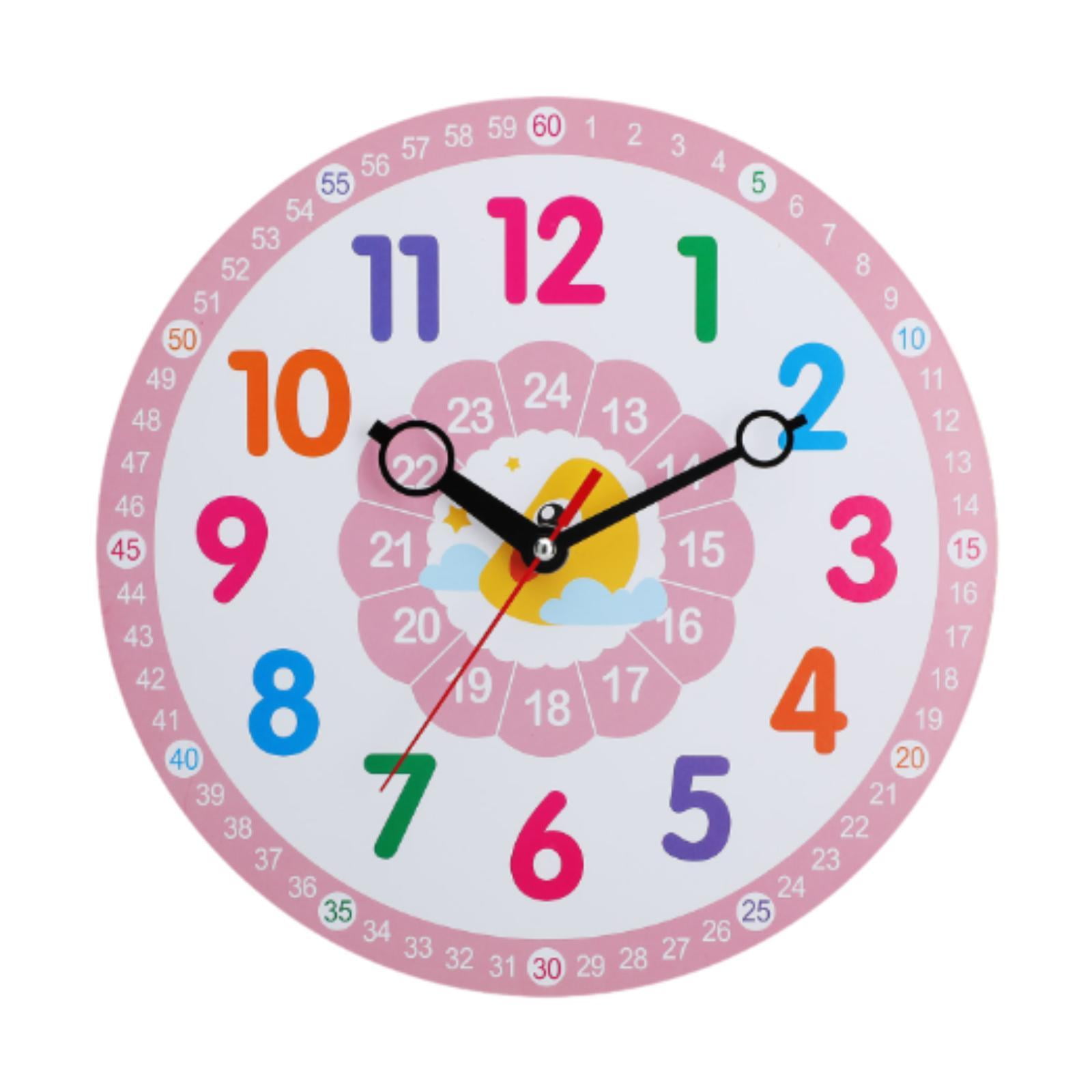 Relojes De Aprendizaje Para Niños, De Cuarzo Rosa, Educativos, Para ...
