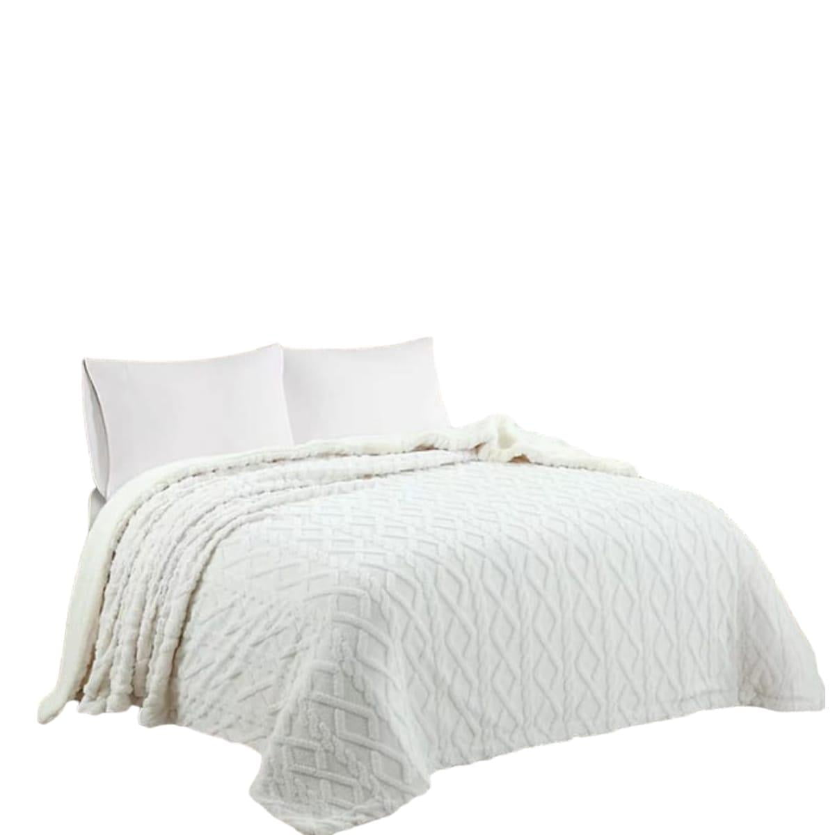 FRAZADA KING BLANCA | Lider