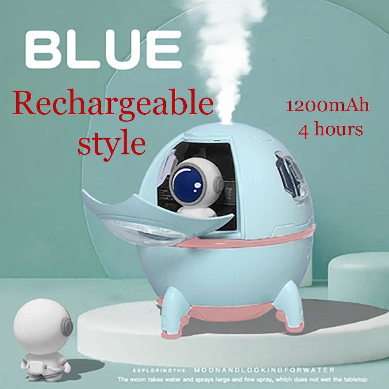 1pc 220ML Rechargeable Space Capsule Air Humidifier, USB Ultrasonic ...