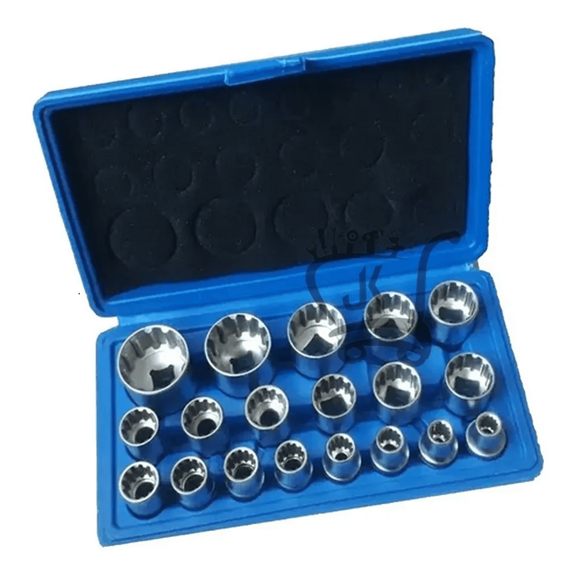 Juego Dados Poligonales 1/2 19pcs 8mm Hasta 32mm Cm_da2019 | Lider