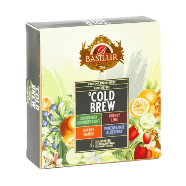 Te Basilur Infusiones Cold Brew Assorted 40 bolsas | Lider