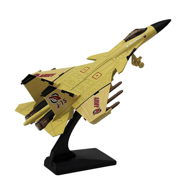 1/100 J15 Fighter Aircraft Diecast Simulación Diecast Fighter Plane ...