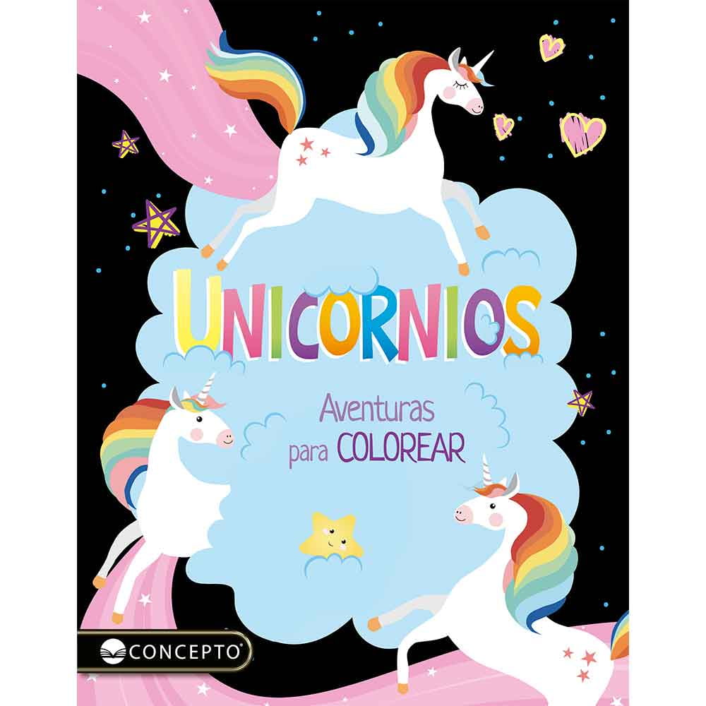 Libro Para Colorear, Colores Y Emociones - Unicornios | Lider