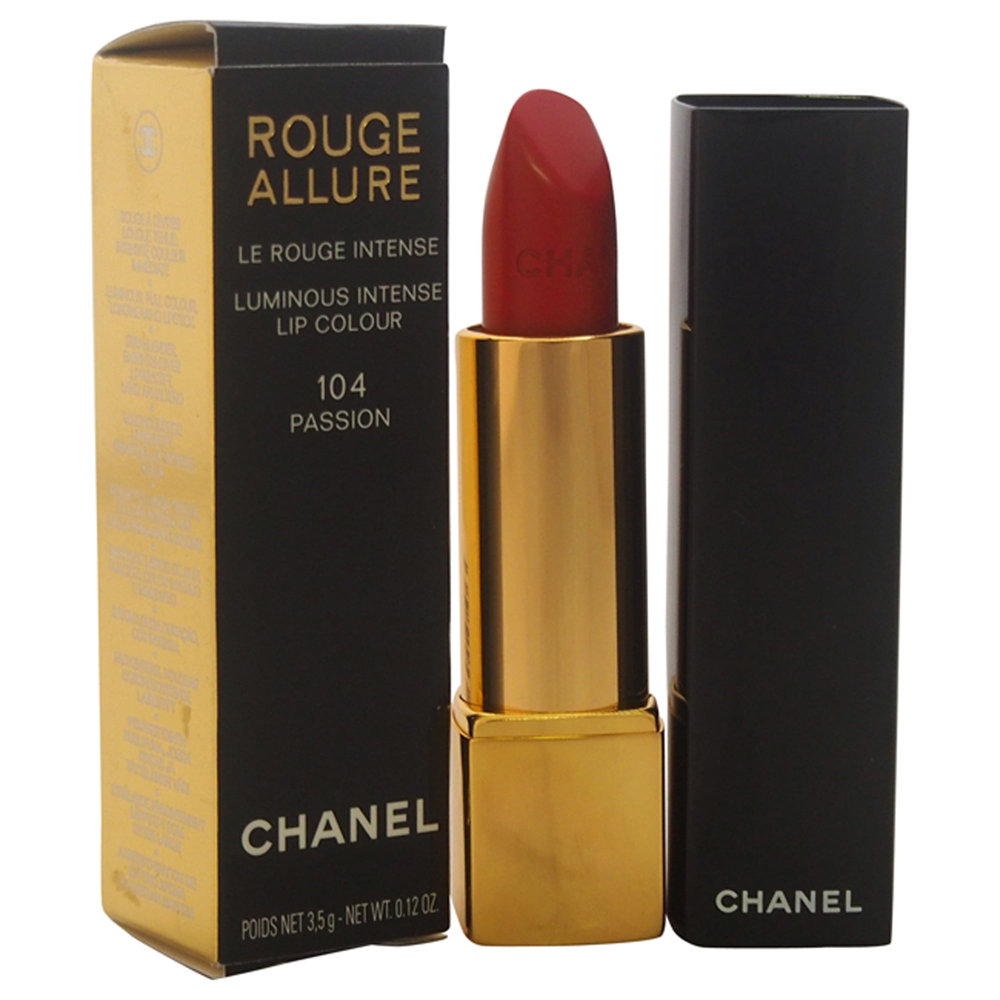 Lápiz Labial Chanel Rouge Allure Color de Labios Luminoso e Intenso 3 ...