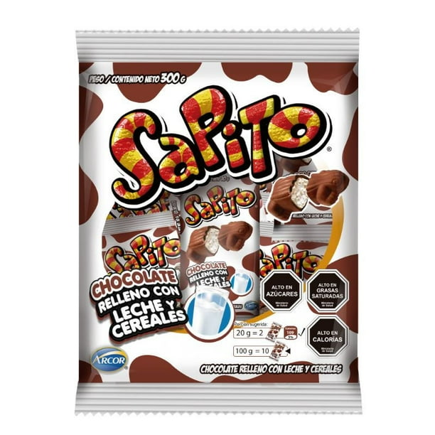 Sapito - Chocolate Relleno de Arcor (Bolsa Con 30 Unidades) | Lider