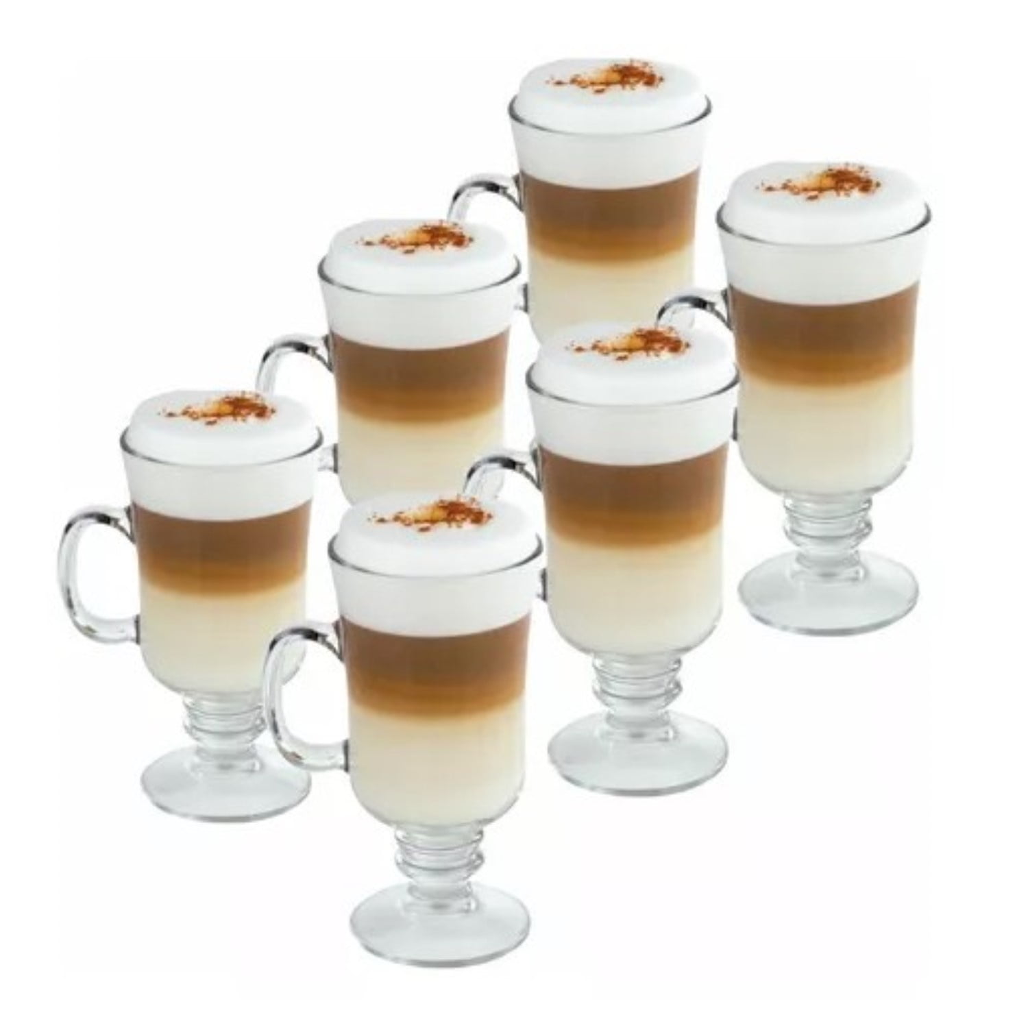 Taza De Vidrio Cafe Espresso 245ml Set De 6 Unidades | Lider
