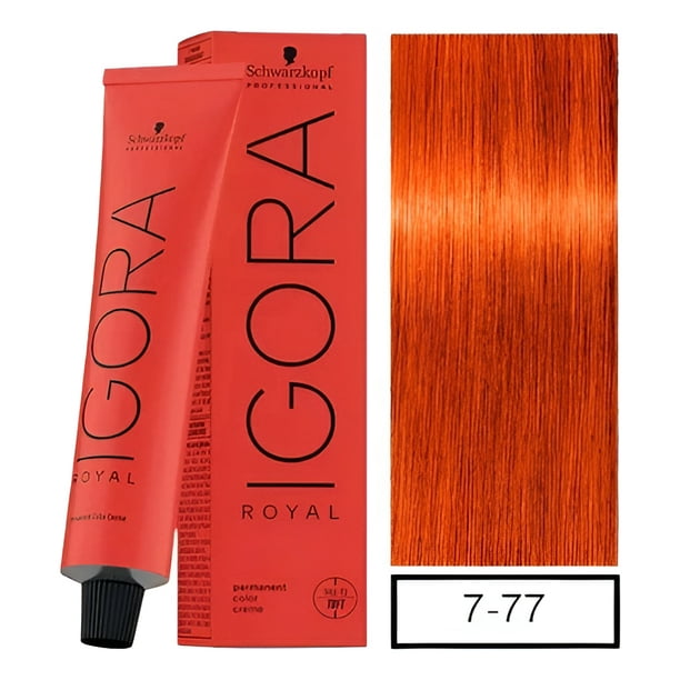 Igora Royal 7-77 Rubio Medio Cobrizo Intenso + Oxigenta 20v | Lider