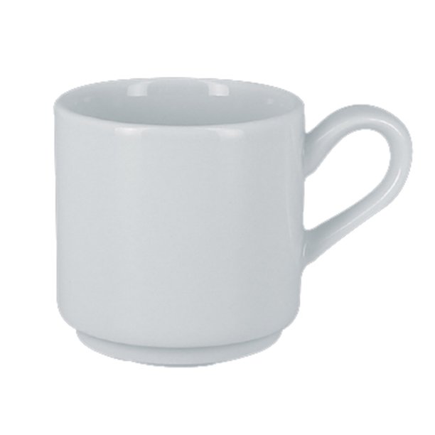 Set De 24 Taza Porcelana Blanco 90Cc Acces Rak | Lider