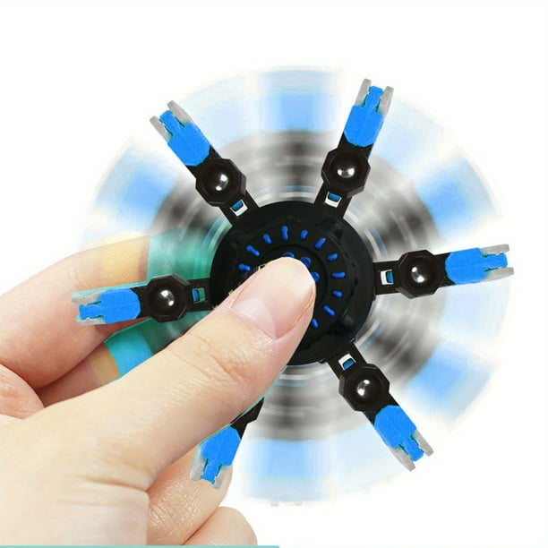 Transformable Fingertip Gyro Toy, Chain Robot Toy, DIY Deformation ...