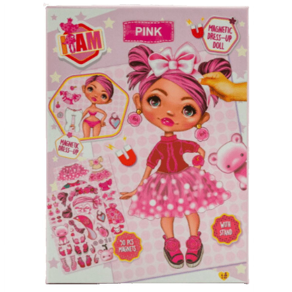 I Am Muñeca Magnética para Vestir Pink | Lider