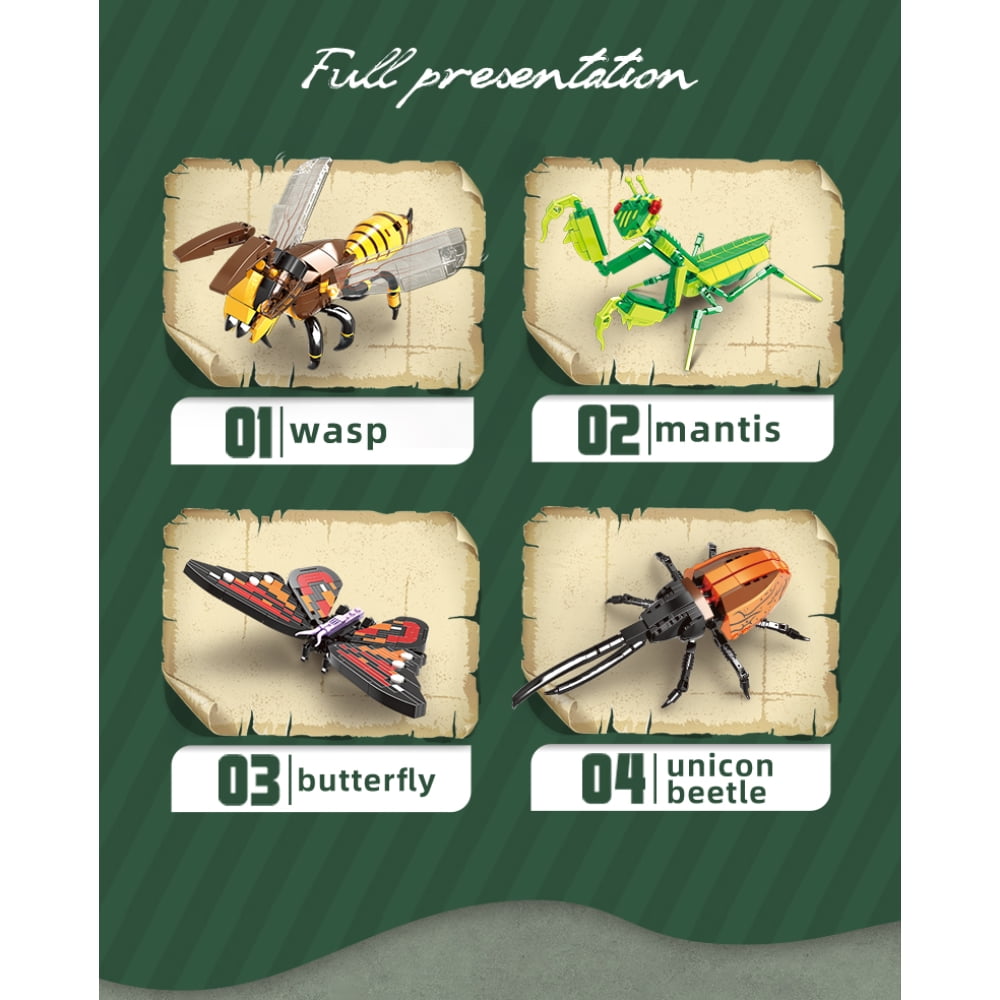Set Mundo Insectos 4 Cajas En 1 C0633 | Lider