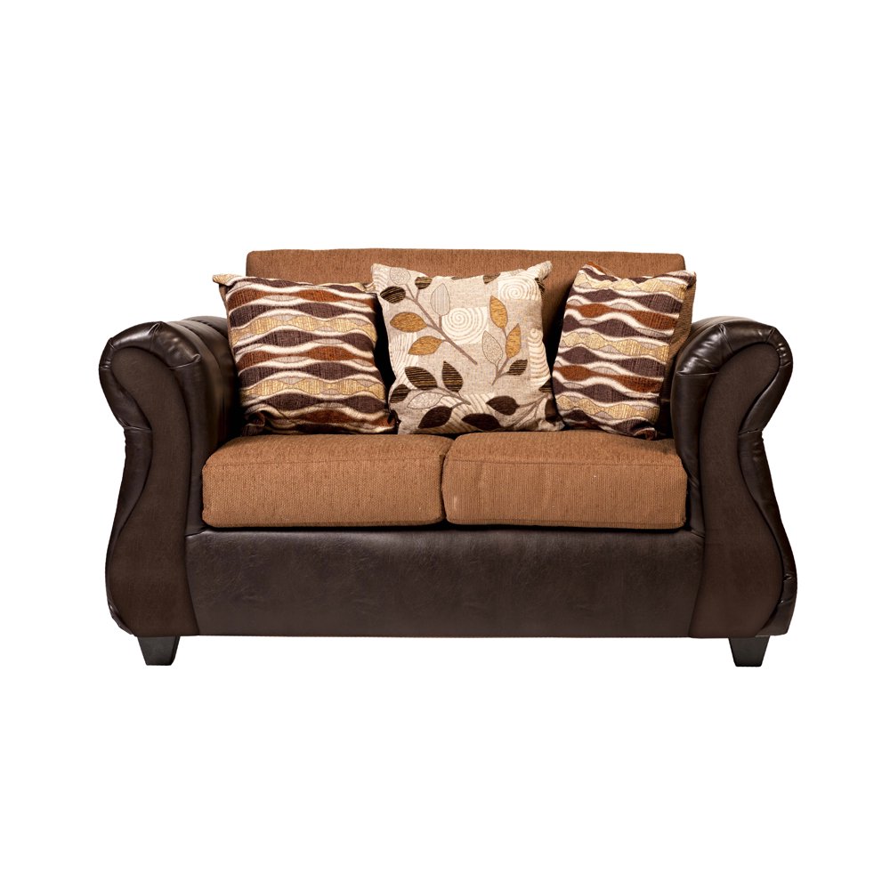 Sofá Verona 2C Tela Café | Lider