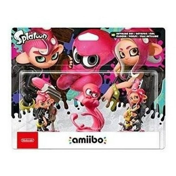 Figura Amiibo Octoling Chico Chica Pulpo - Splatoon - Sniper | Lider