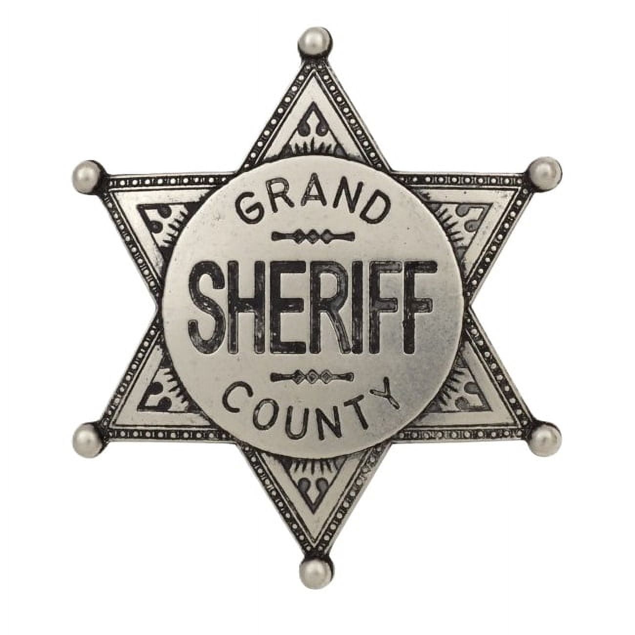 Placa De Sheriff Grand County 113/nq 18 Gr 7 Cms | Lider