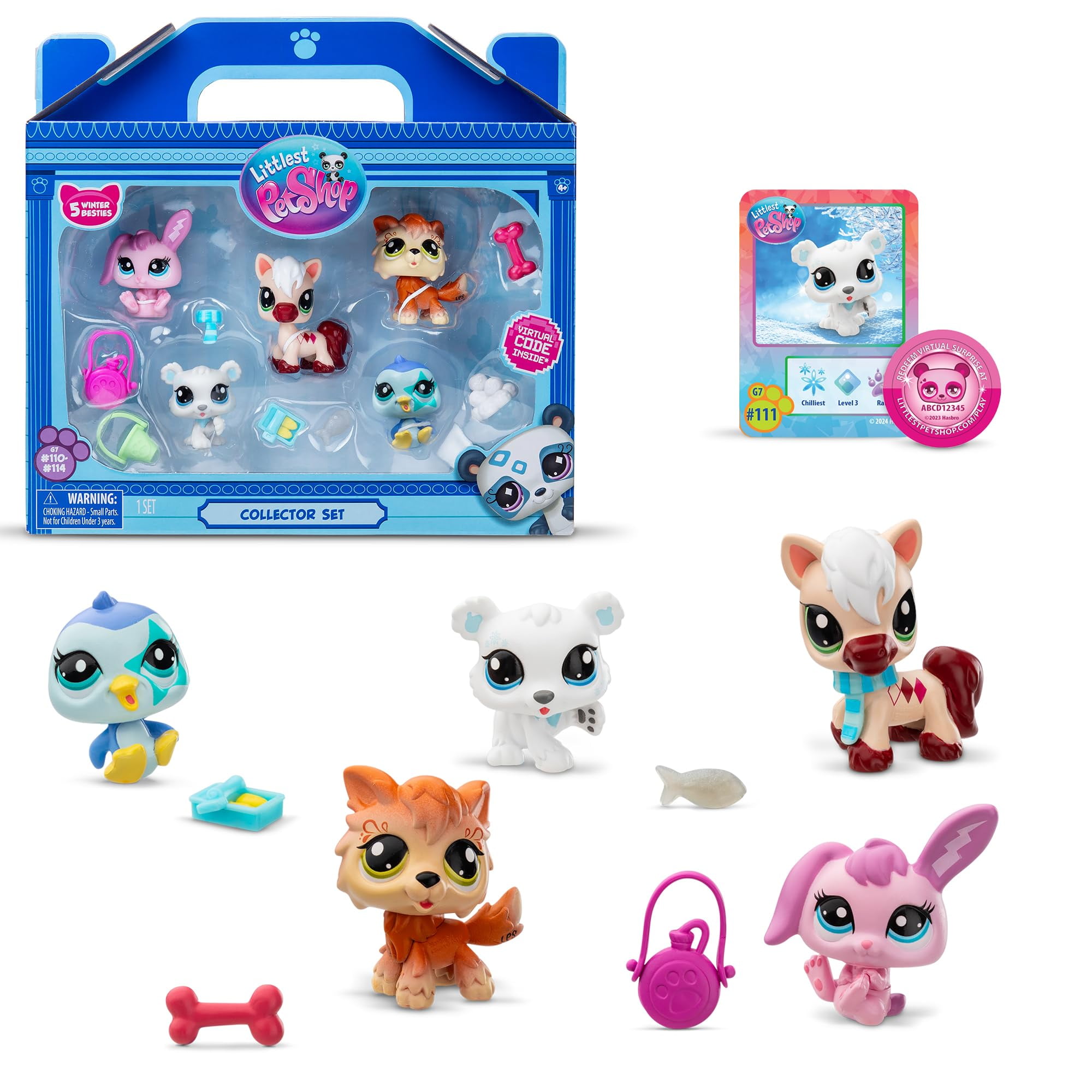 Set de coleccionista Littlest Pet Shop Winter Besties LPS Gen 7 | Lider