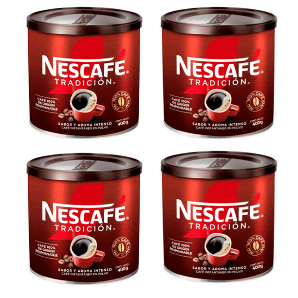 Cafe Nescafé Tradición 400g X4 | Lider