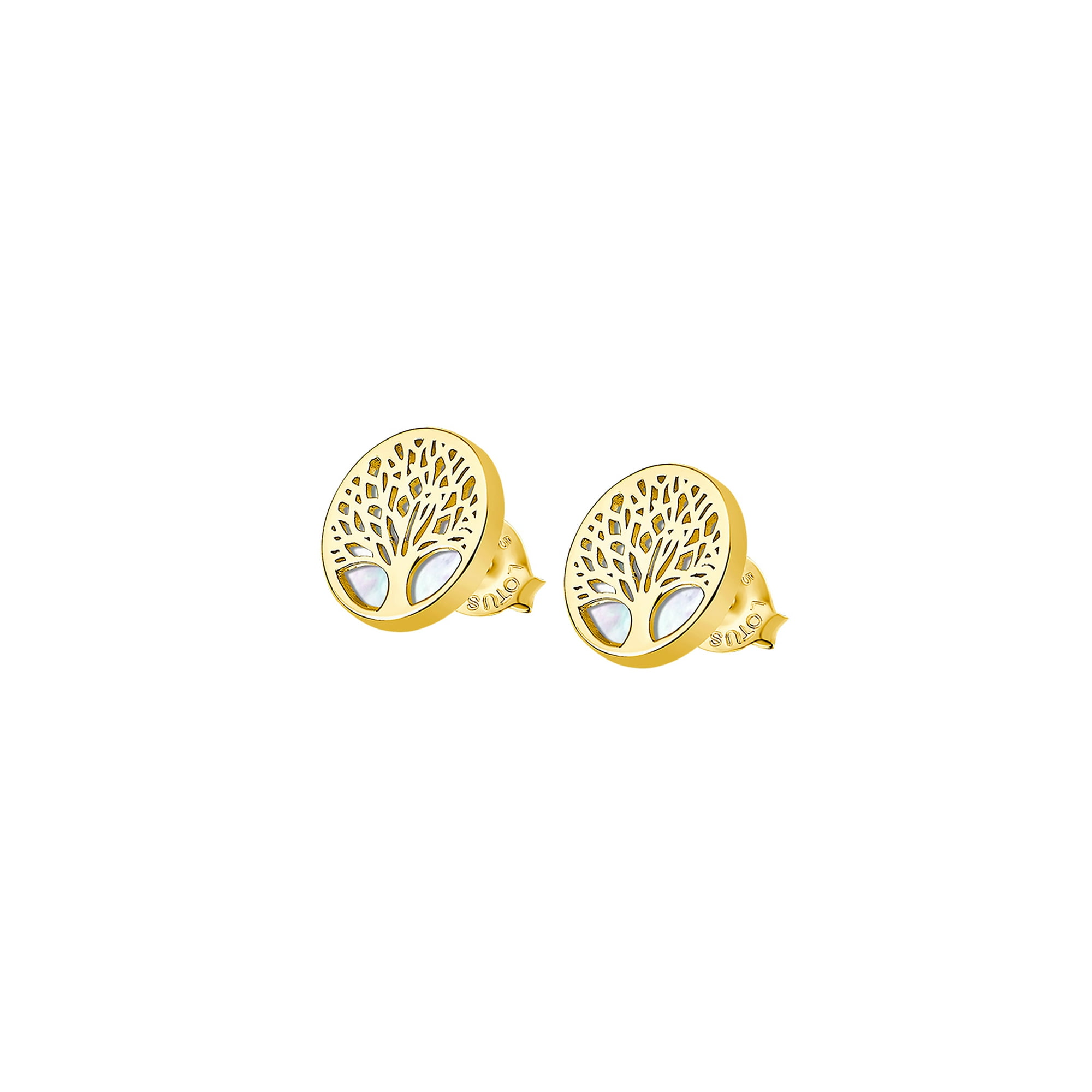 Aros LP1678-4/3 Lotus Silver Mujer Tree of Life | Lider
