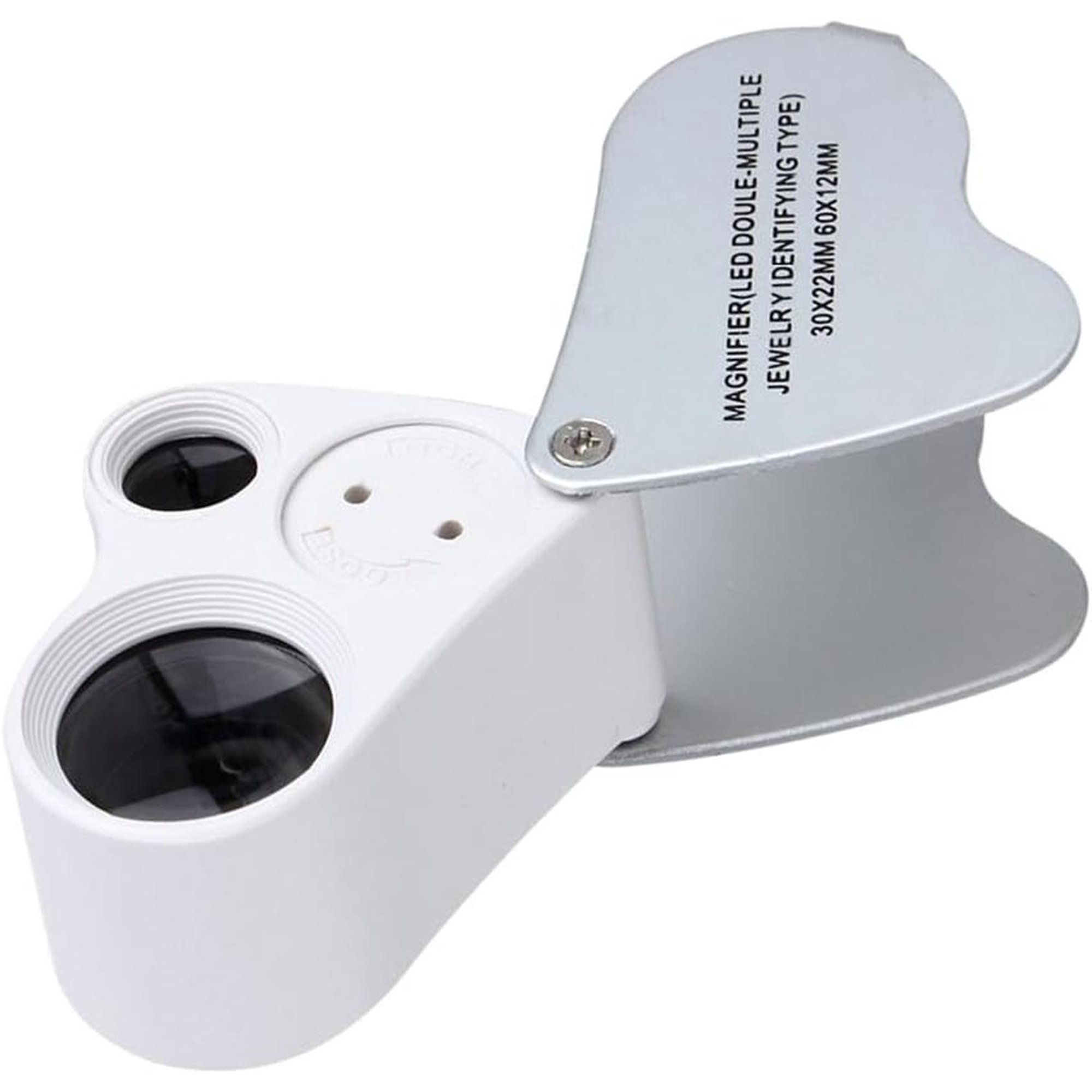 Lupa Doble Microscopio Plegable Luz Led Joyeria multicolor | Lider