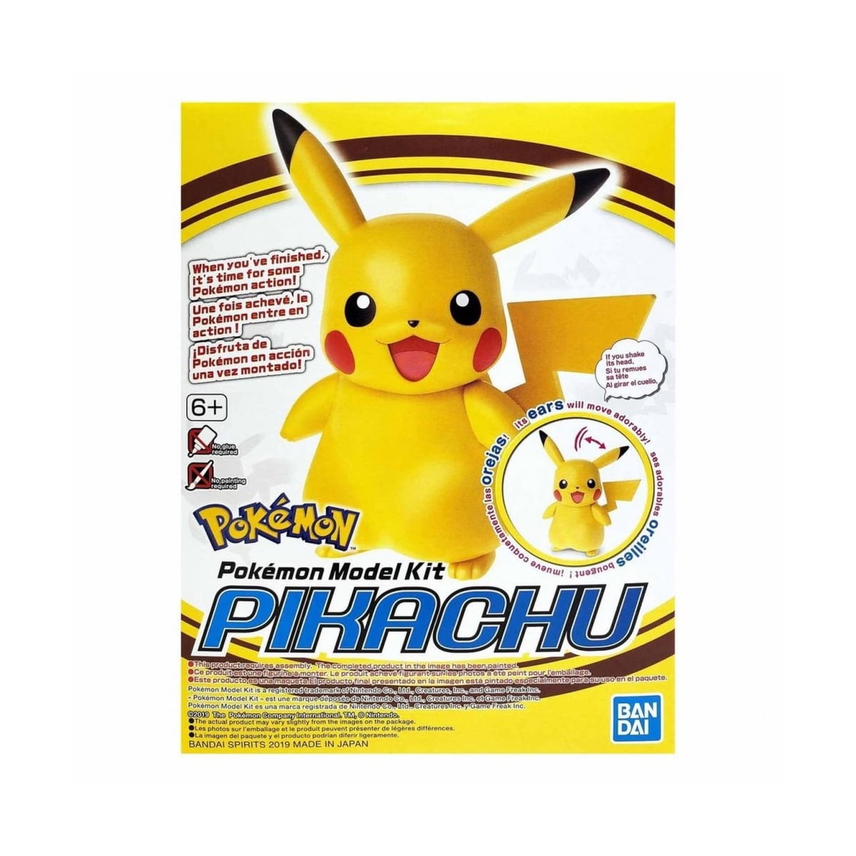 Pokemon - Pikachu - Model Kit Armable - Bandai | Lider