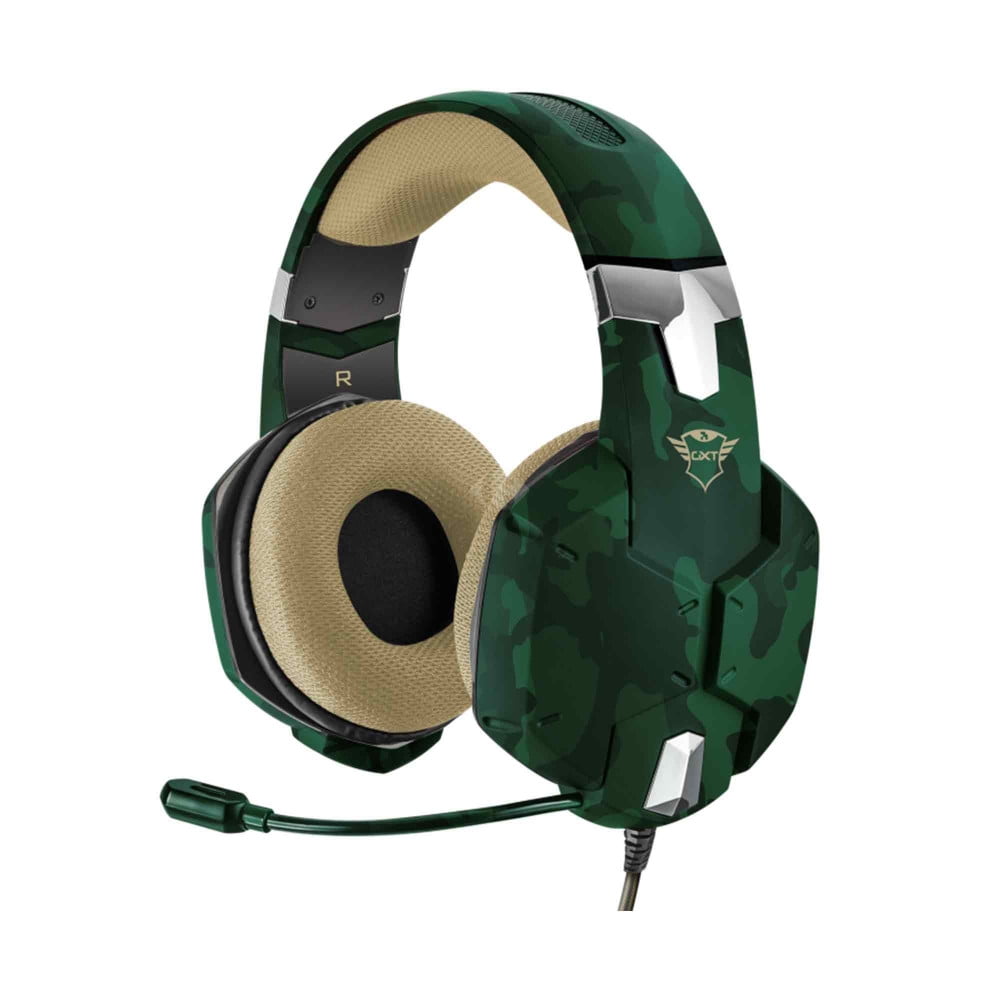 Audifonos Carus GXT 322C gaming headset, verde | Lider