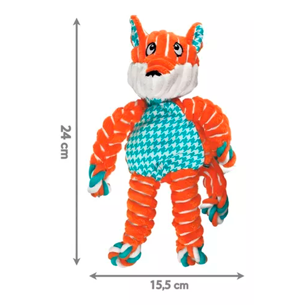 Juguete Chillón Kong Floppy Knots Talla S / M - Perros Diseño Zorro ...