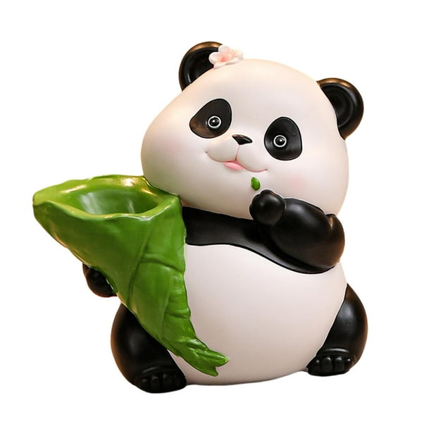 Figura De Panda, Arreglo Floral, Hucha Para Sala De Estar, Centro De ...