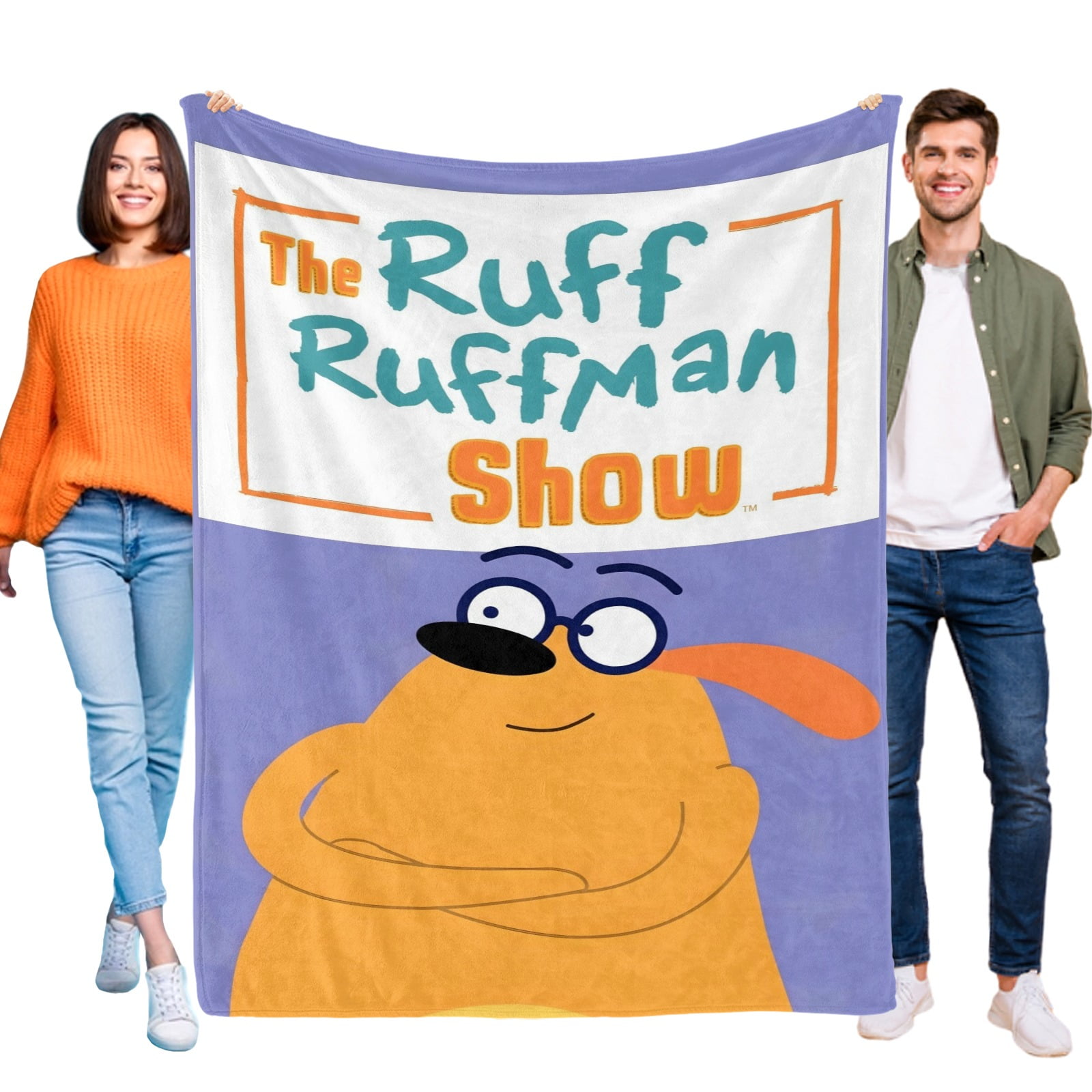 ¡Búscalo! con Ruff Ruffman anti-pilling, suave, ligera, esponjosa y ...