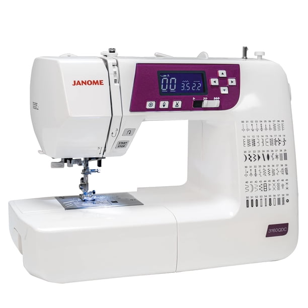 Máquina de coser Janome 3160QDC-G con kit de quilting incluido | Lider
