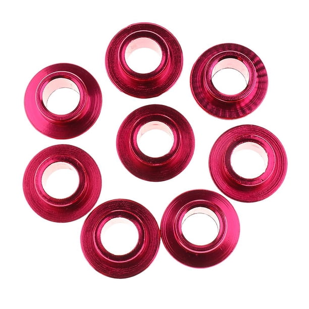 Rodillo Skate Wheels Accesorios Centro Cojinete Buje Spacer 8pcs Red ...