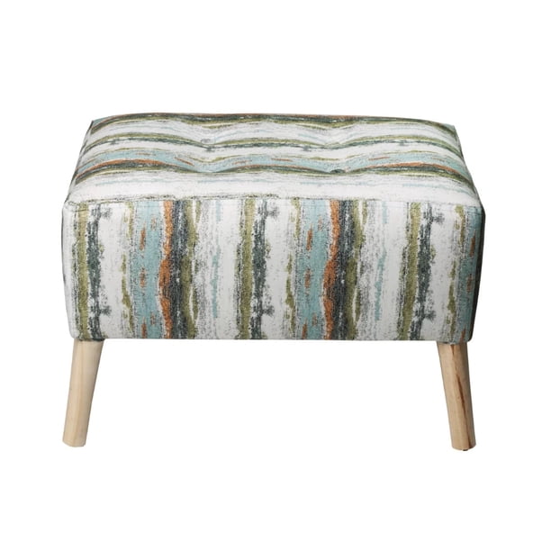 Pouf Petrum Anakena Verde Felpa 62x42x42 cm | Lider