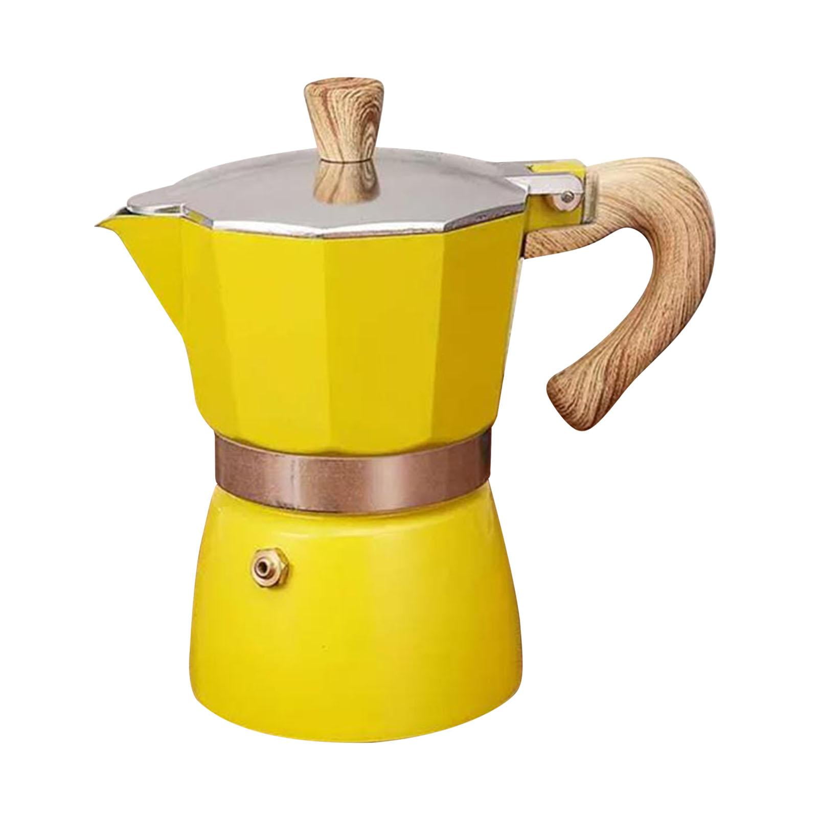 Cafetera Octogonal Moka Pot, Cafetera Hervidora De 150 Ml Para Viajes ...