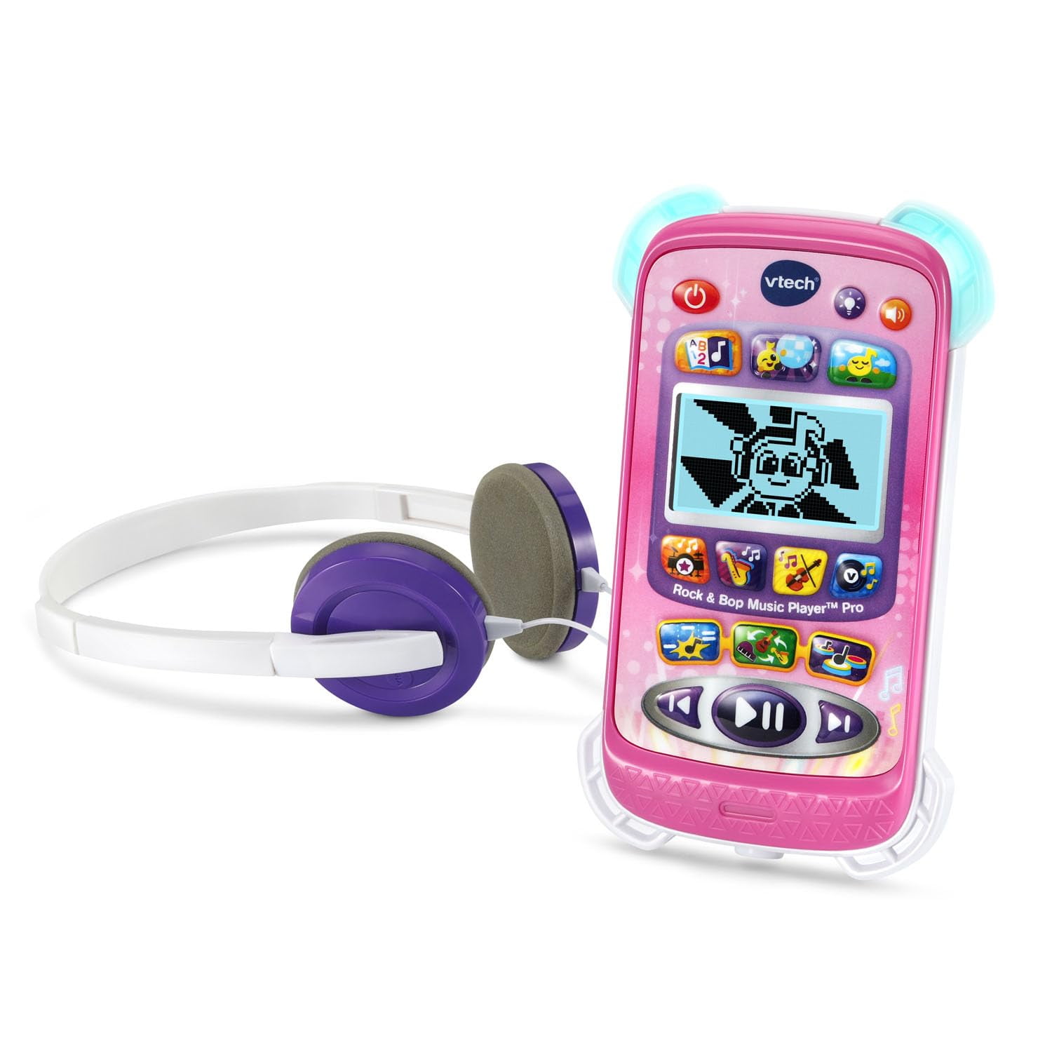 Reproductor de música VTech Rock and Bop Pro para niños de 3 a 6 años, color rosa | Lider