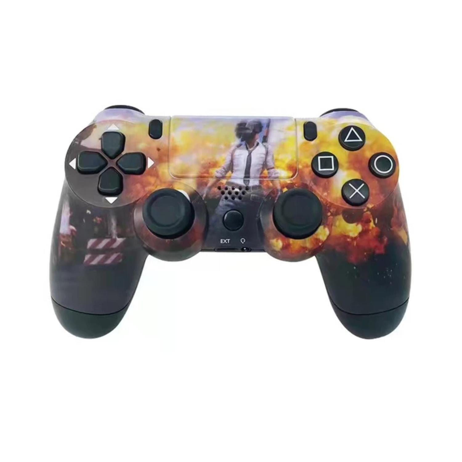 Joystic Inalambrico PS4 Slim Pro Diseño Pubg Negro | Lider