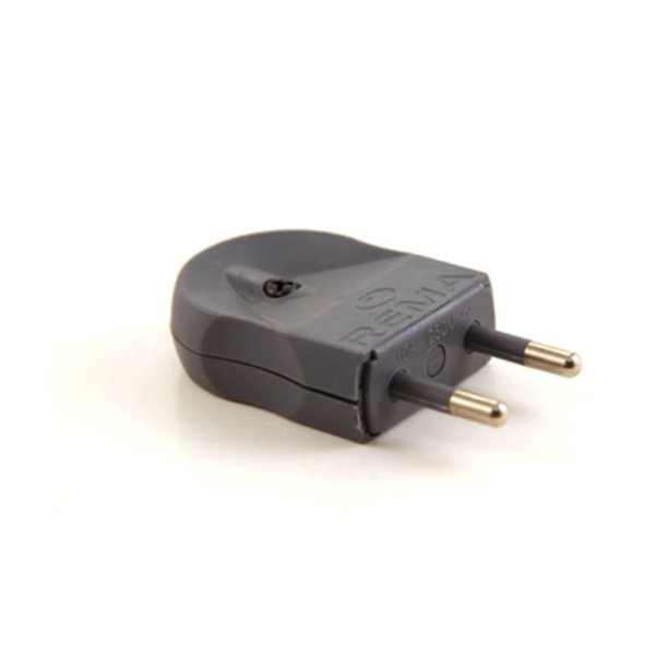 Enchufe Macho S/T 10A Convertible gris | Lider