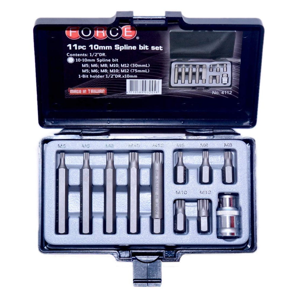 Juego de Puntas Imbus Force - M5 a M12 - 11 Piezas | Lider