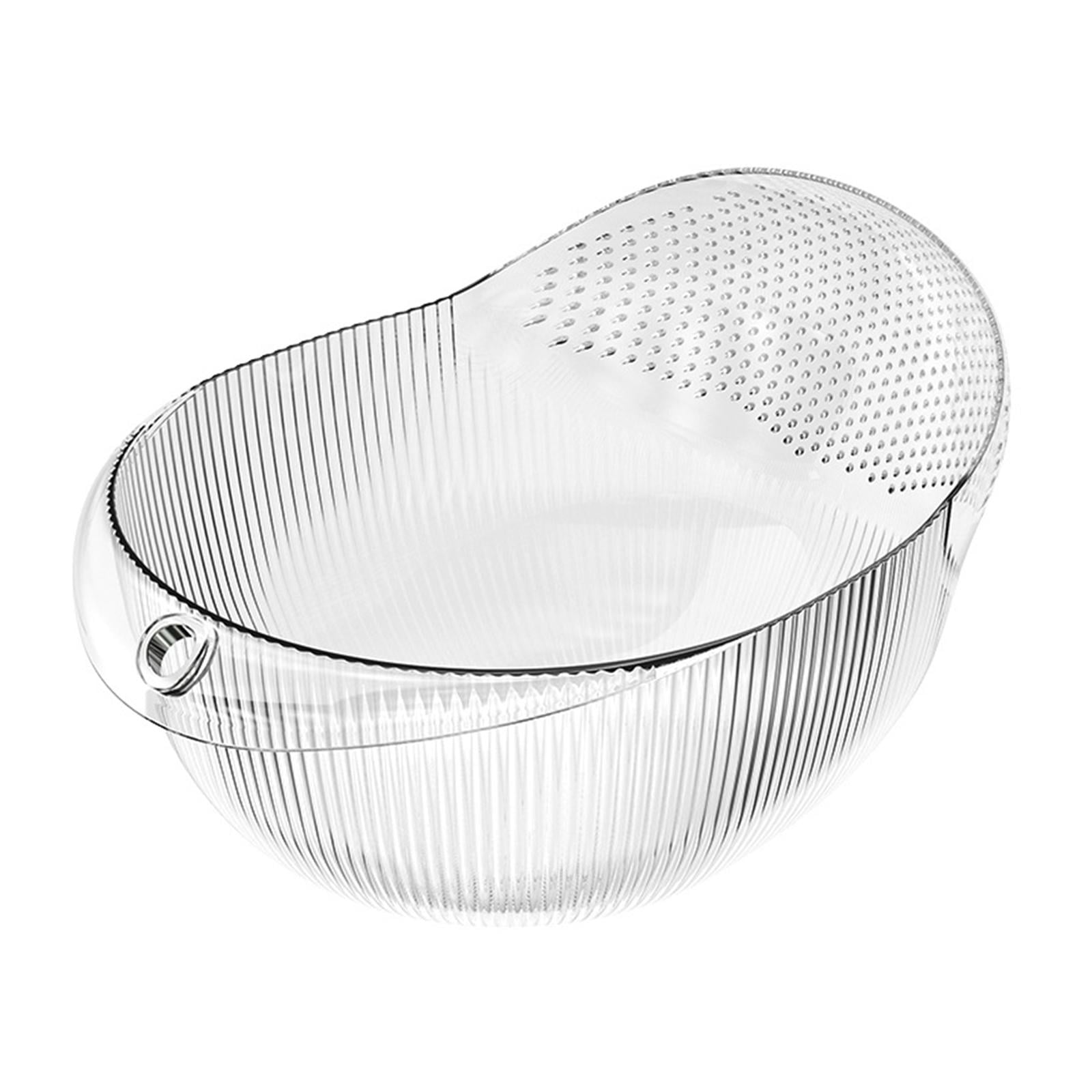 Canasto Coladora Para Lavado De Arroz, Cuenco Para Frutas Y Verduras ...
