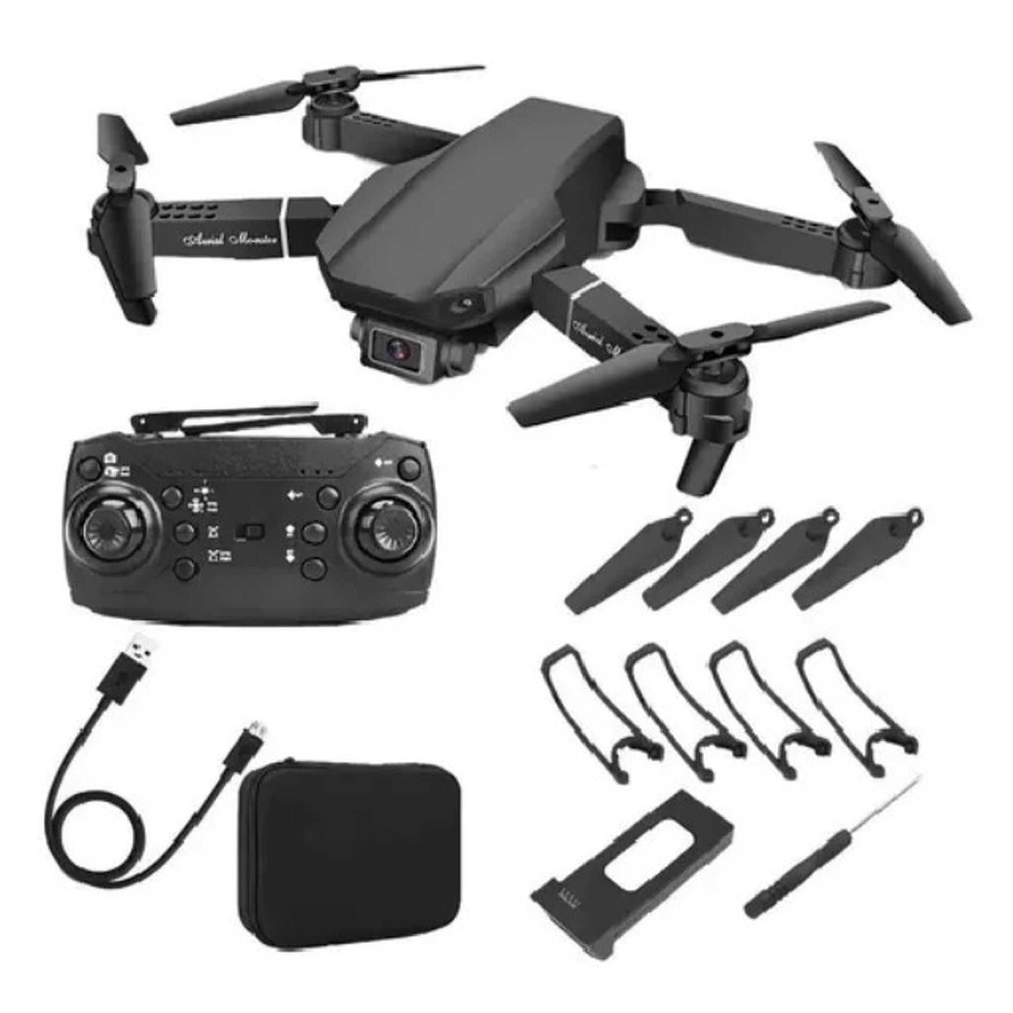Drone con cámara plegable, dron barato, resistente negro | Lider