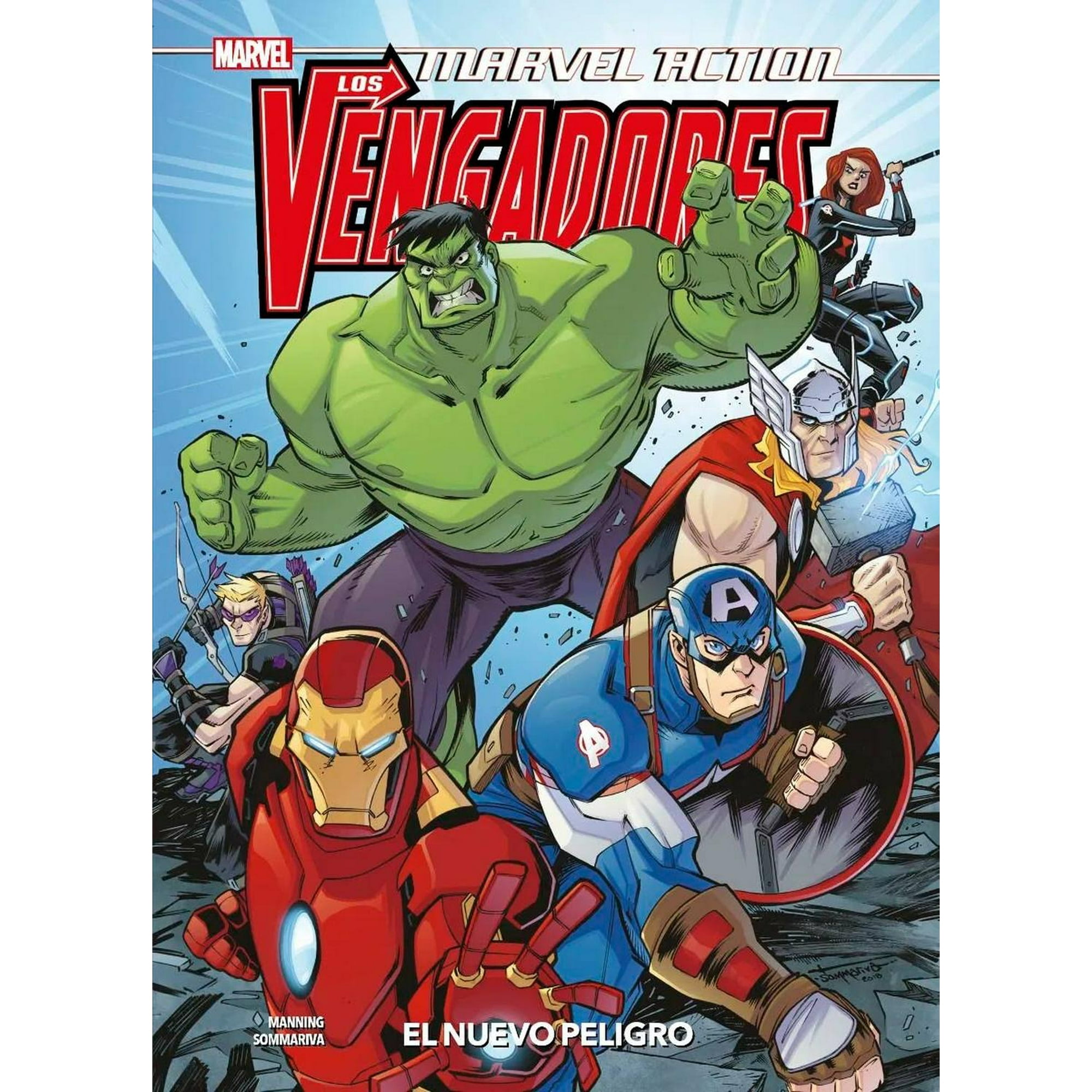 Comic Marvel Action Los Vengadores 01 El Nuevo Peligro | Lider