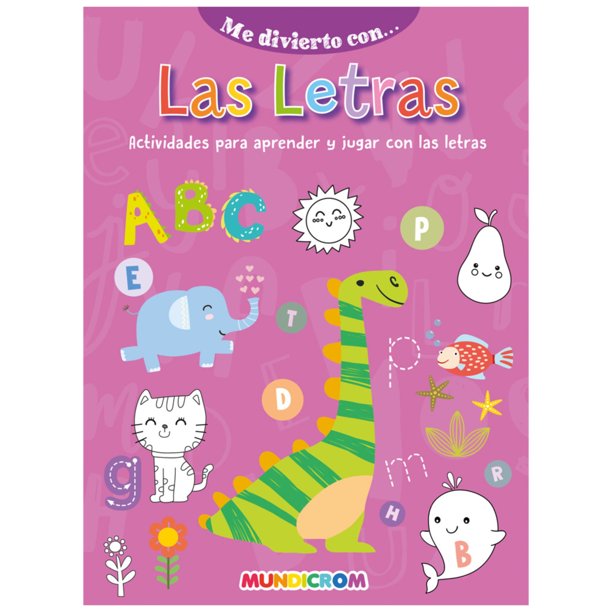 Libro de Actividades Me divierto con las letras | Lider