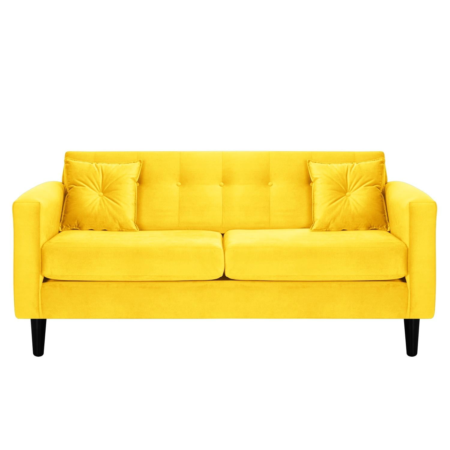 Sofa New Retro 3C Felpa 00 Amarillo | Lider
