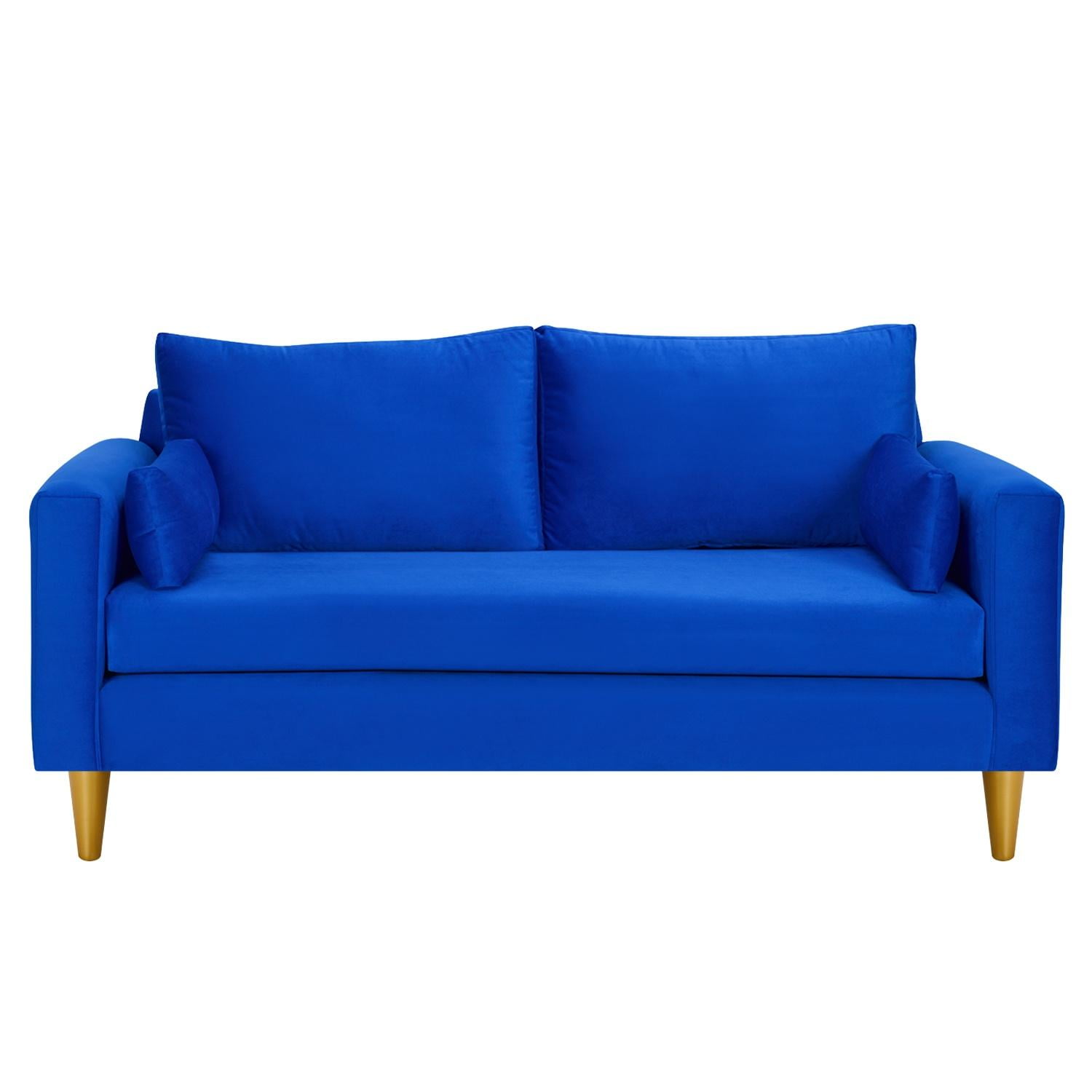 Sofa Sky 3C Felpa 01 Azul Rey | Lider