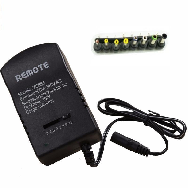 Cargador Eliminador Pilas Mutivoltage 3A Varios conectores | Lider