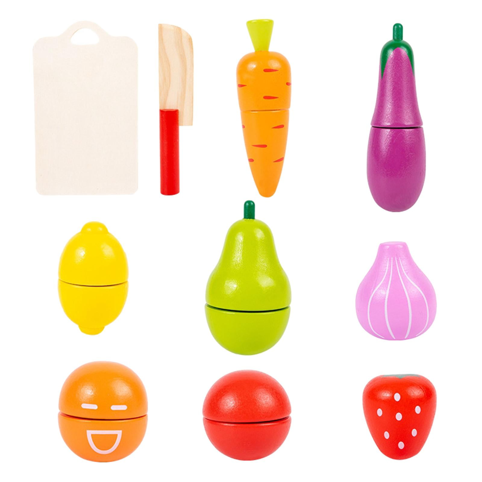 Frutas Verduras Juguetes Desarrollo De Habilidades Básicas Juguete De ...