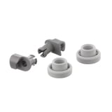 Conjunto de rodillos para lavavajillas Bosch 00424717 | Lider