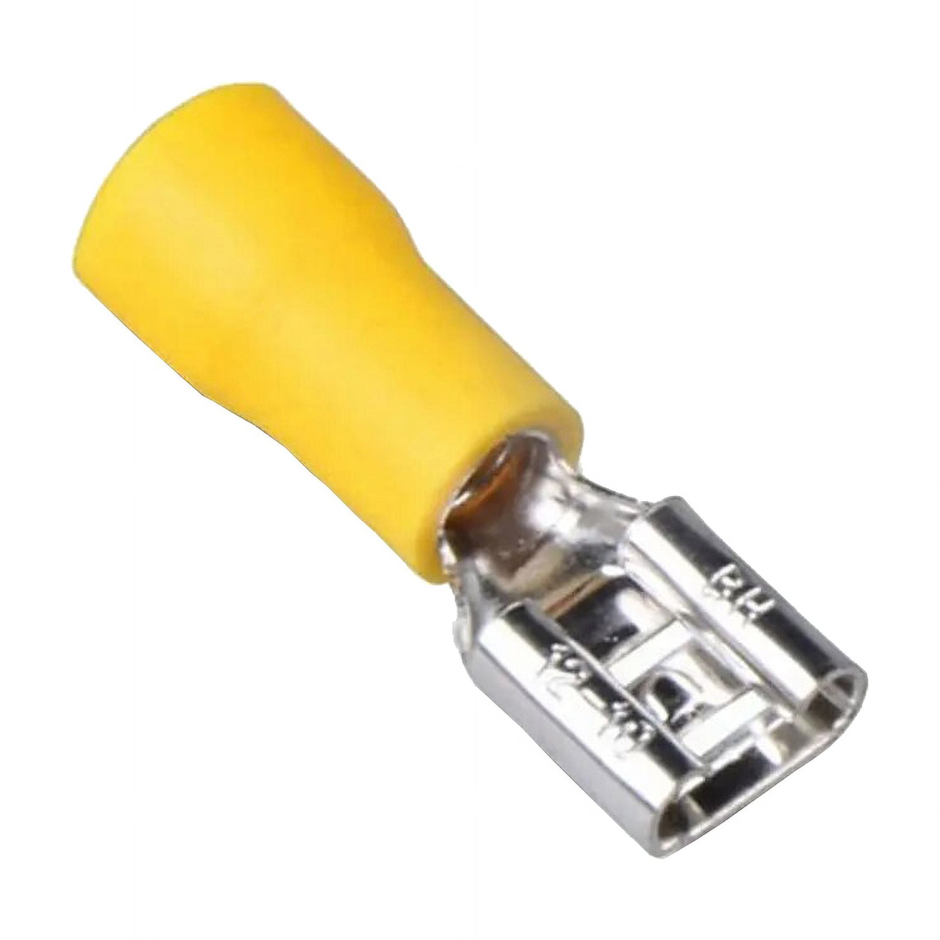Pack 25 Terminales Conector Hembra Fdd (12-10awg) | Lider